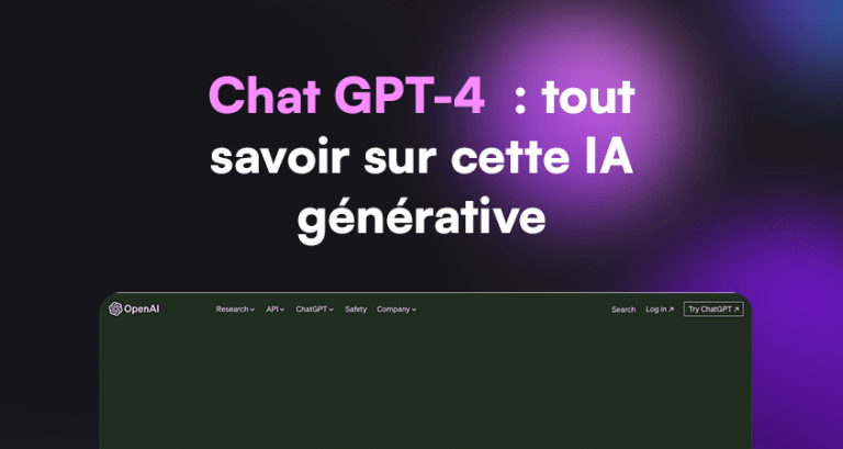 Chat GPT-4 : tout savoir sur cette IA générative | Promptfacile.fr
